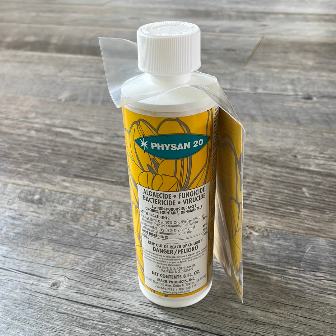 Physan 20 disinfectant - 8 oz. – QuarterAcreOrchids