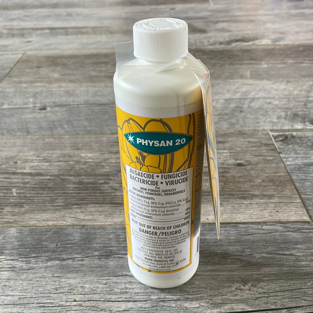 Physan 20 disinfectant - 16 oz. – QuarterAcreOrchids
