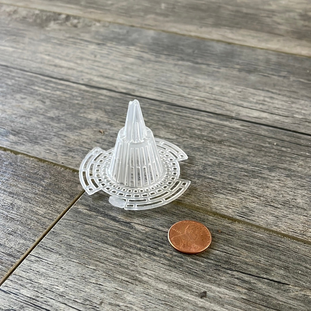 2.25" mesh cone for orchid pots – QuarterAcreOrchids