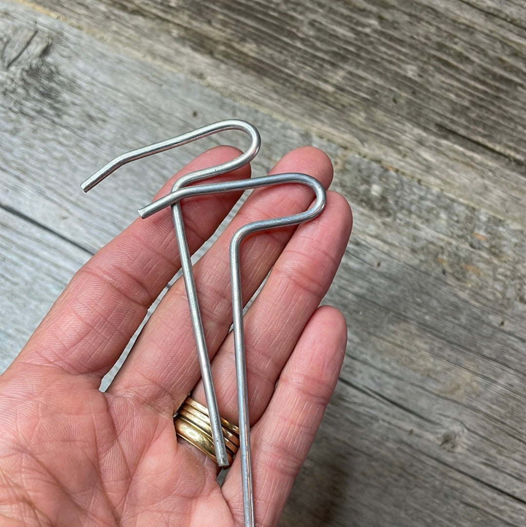 3" rhizome clip for CLAY pots – QuarterAcreOrchids